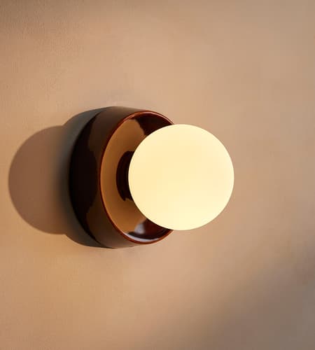 Sophia Wall Light, Brown, US