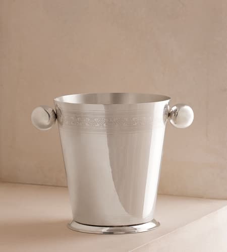 Rochester Engraved Silver Ice Bucket