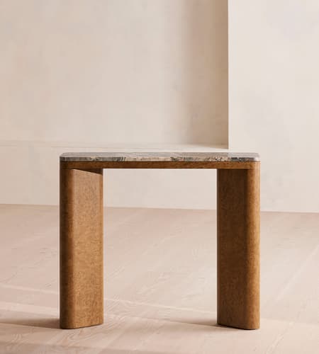 Tiber Console Table, Brazilian Quartzite