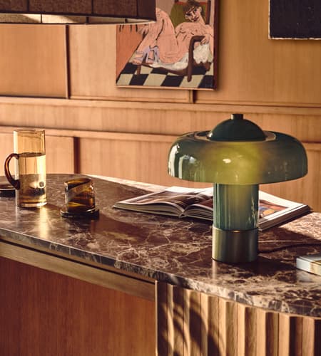 Giovanni Table Lamp, Green, US