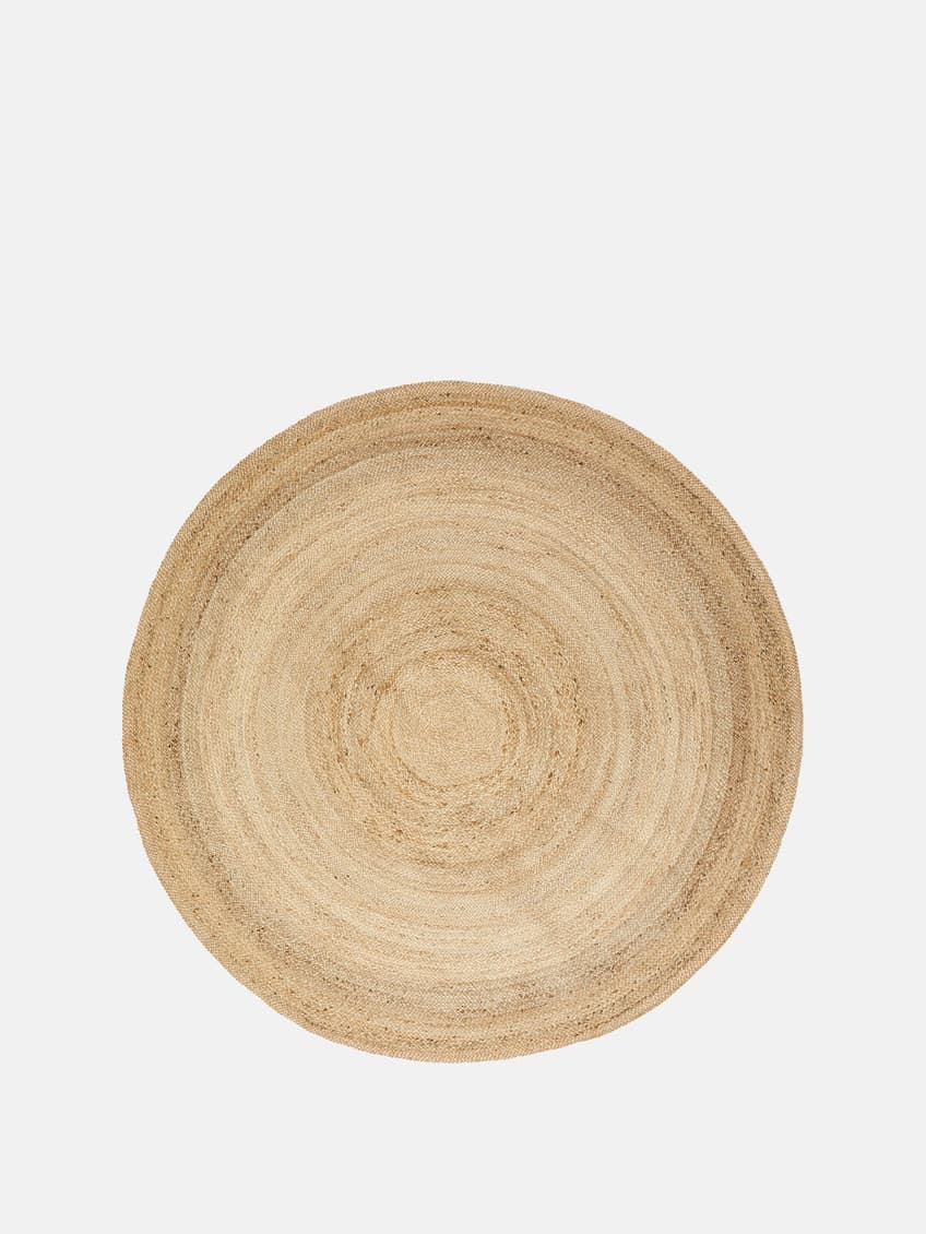 Murcott Jute Rug, Round 200cm