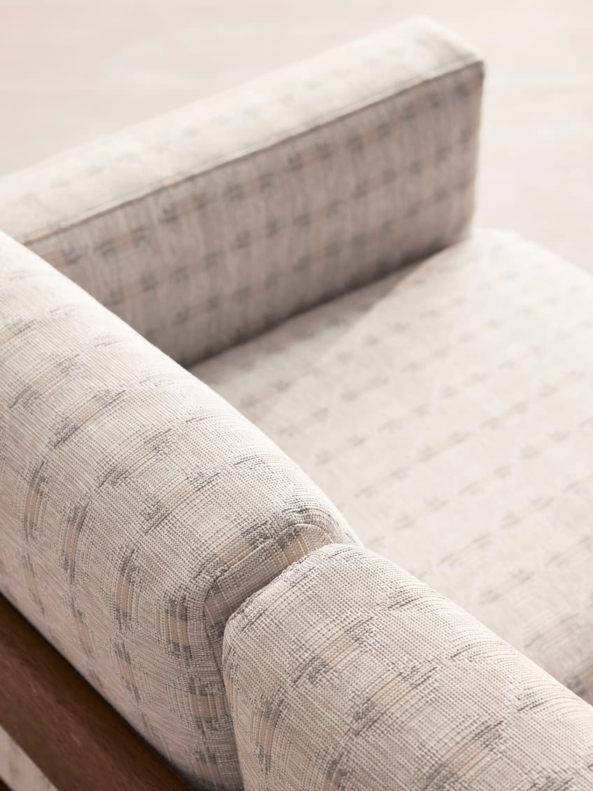 Marcia Sofa, Geometric, Grey, US