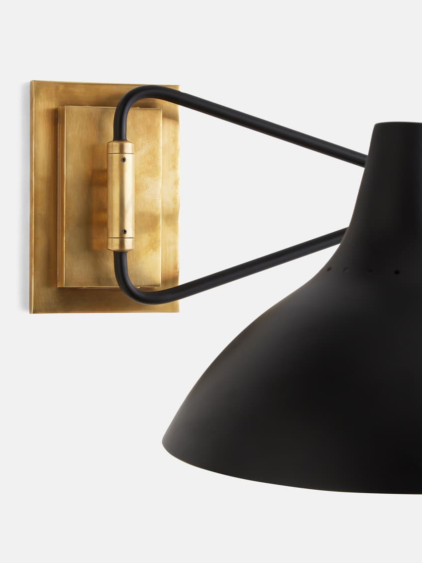 Oliver Mid Century Wall Light, US