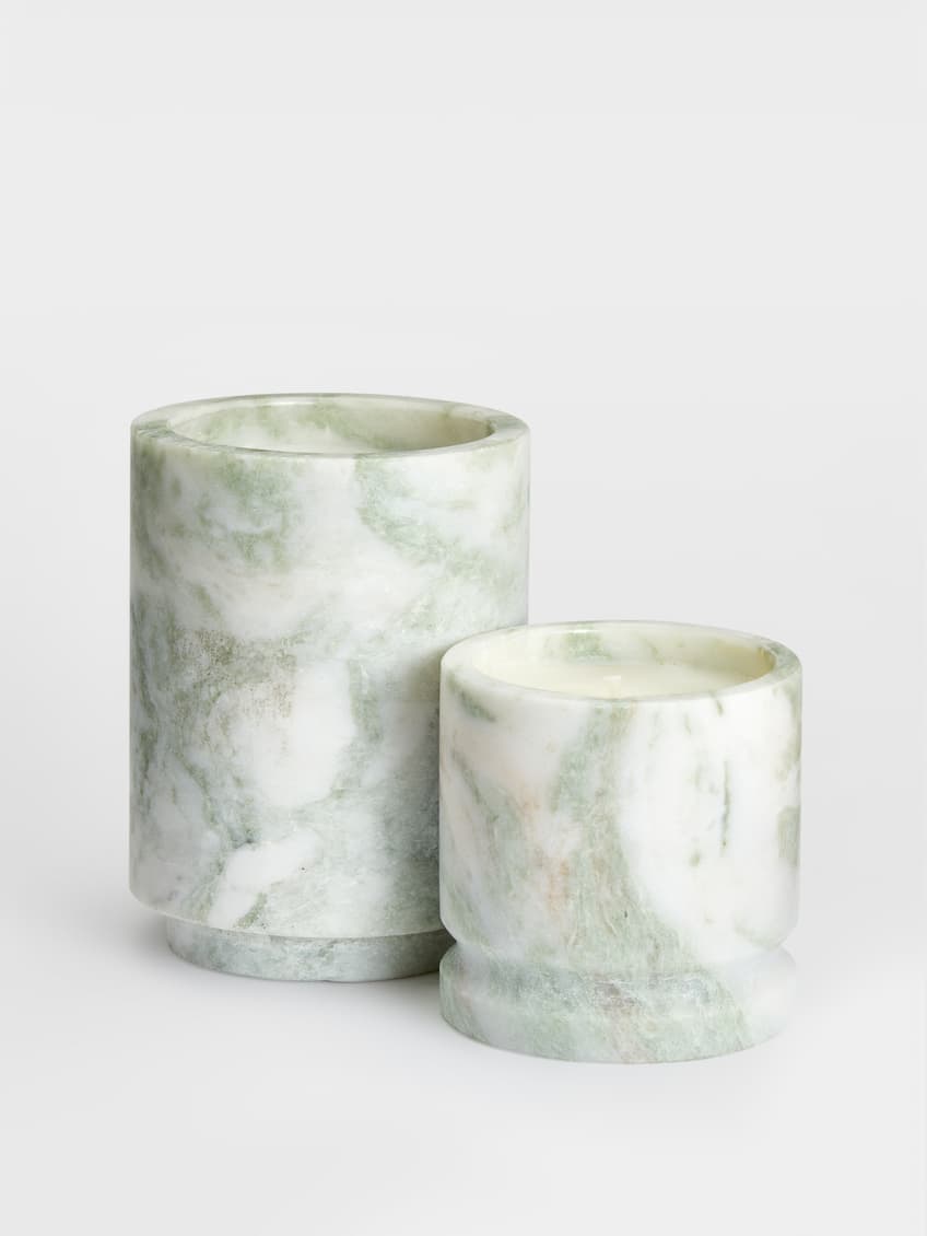 Verona Fig Verde Candle, Onyx Marble Small 135g