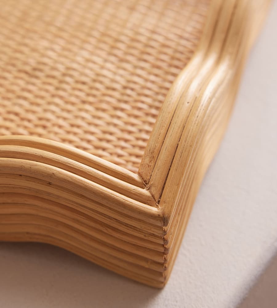 Pangbourne Rattan Tray - Soho Home