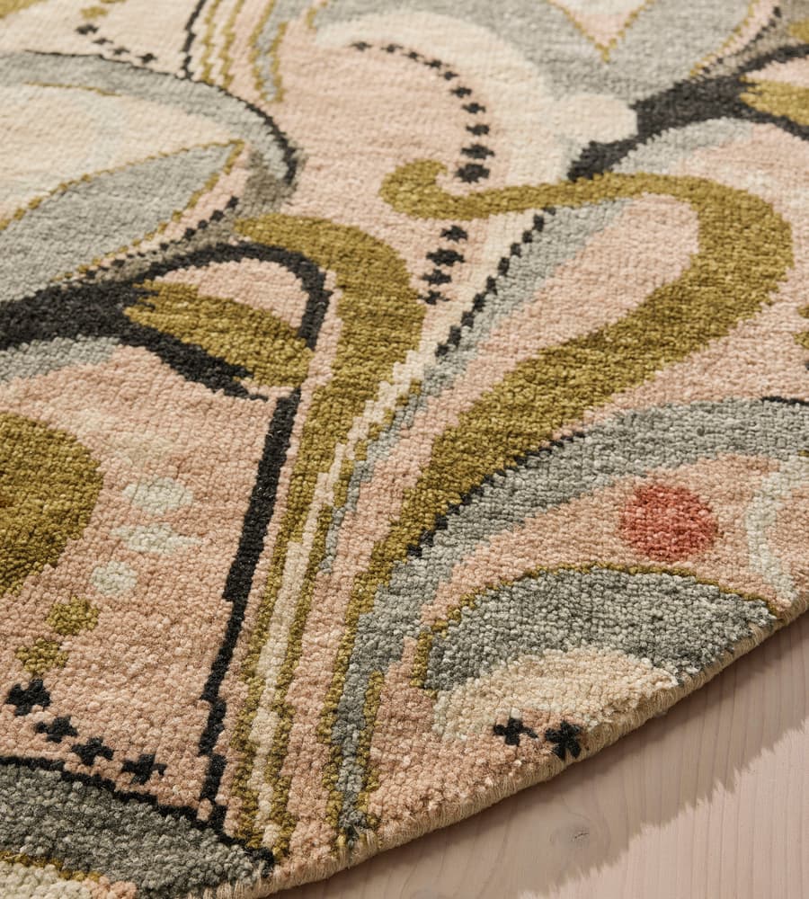 Obie Rug Multi, Round 200 x 200cm