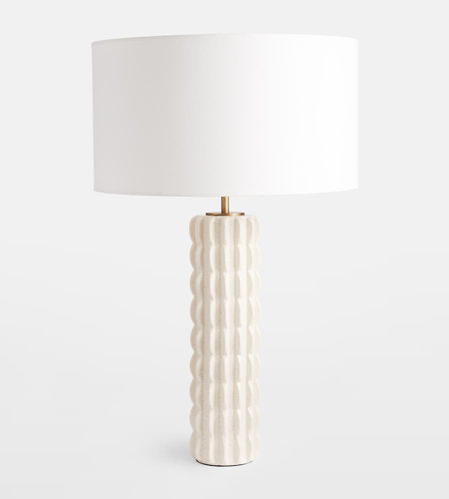 Finn Table Lamp, White