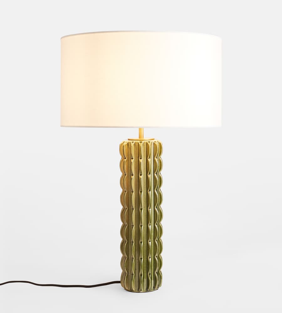 Finn Table Lamp, Green, US
