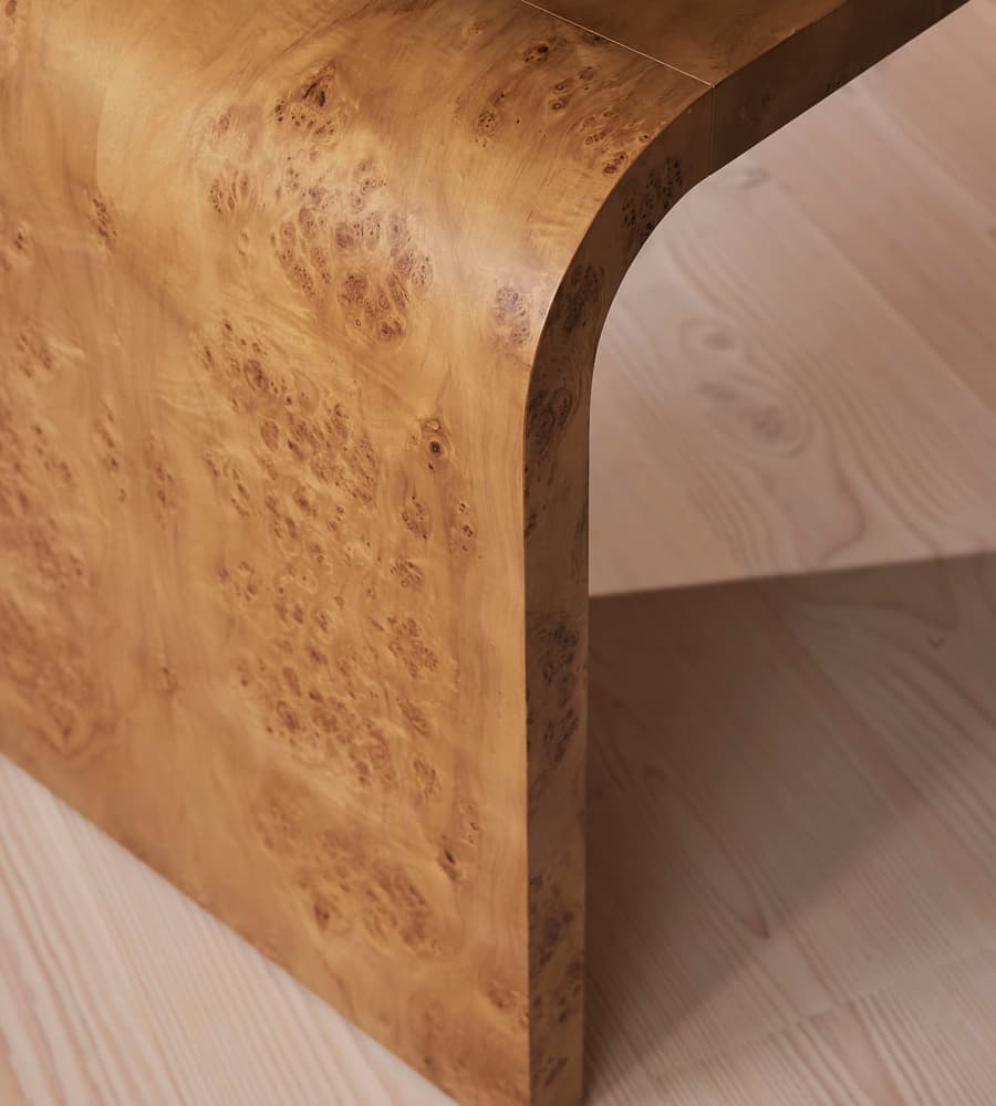 Wallace Desk, Mappa Burl