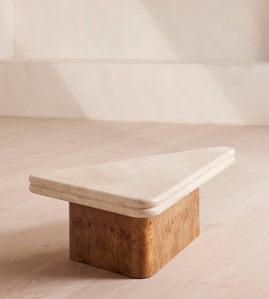 Gia Coffee Table Set, Royal Diana Marble