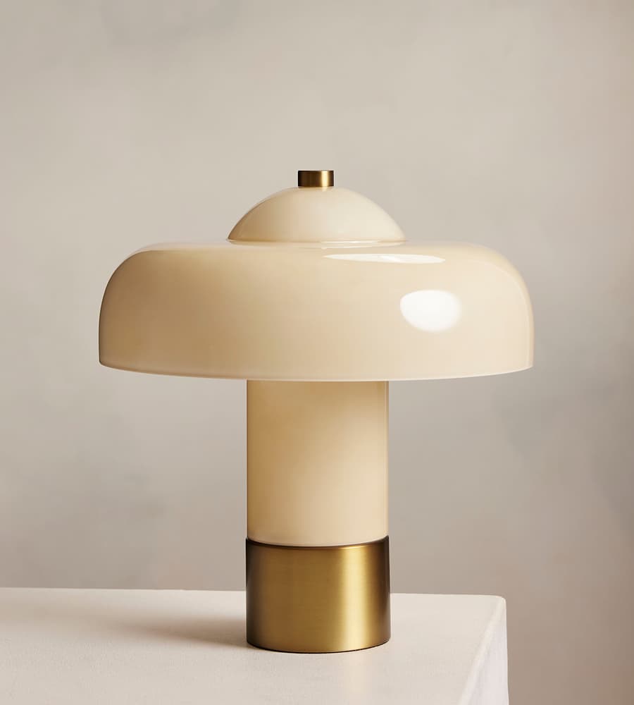 Giovanni Table Lamp, Cream, US