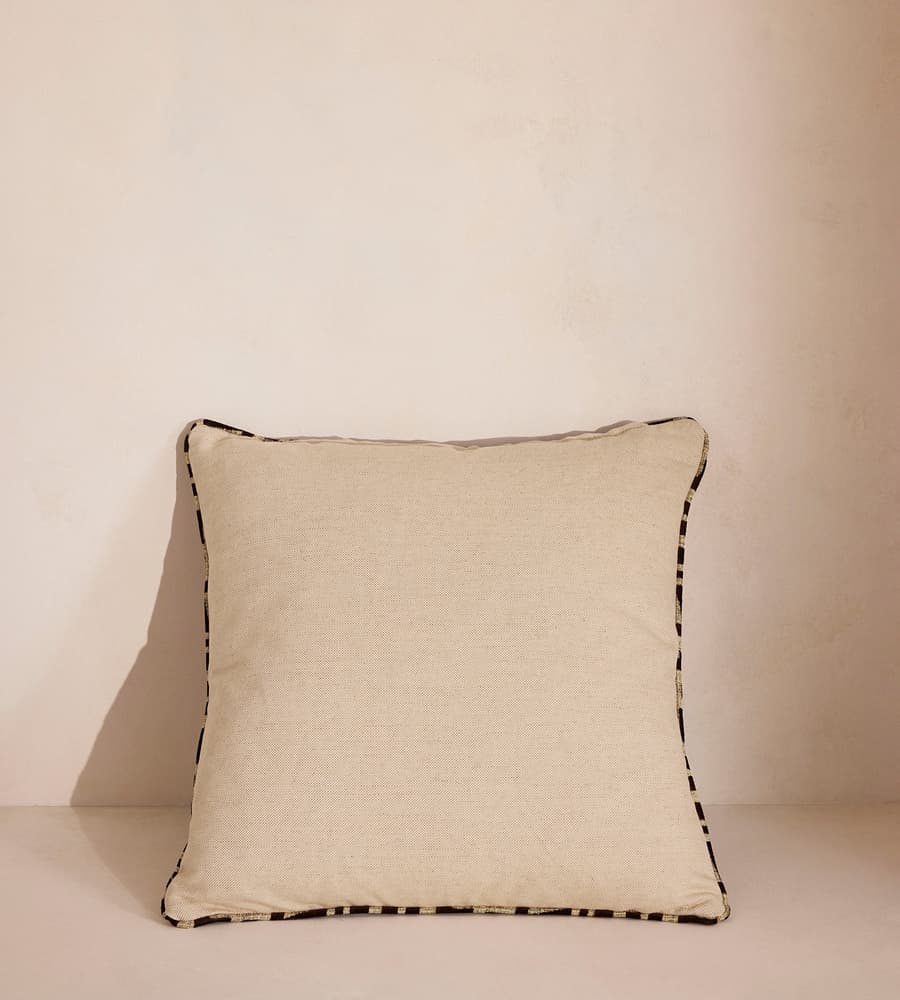 Pierre Frey Tsomba Cushion, Cocoa