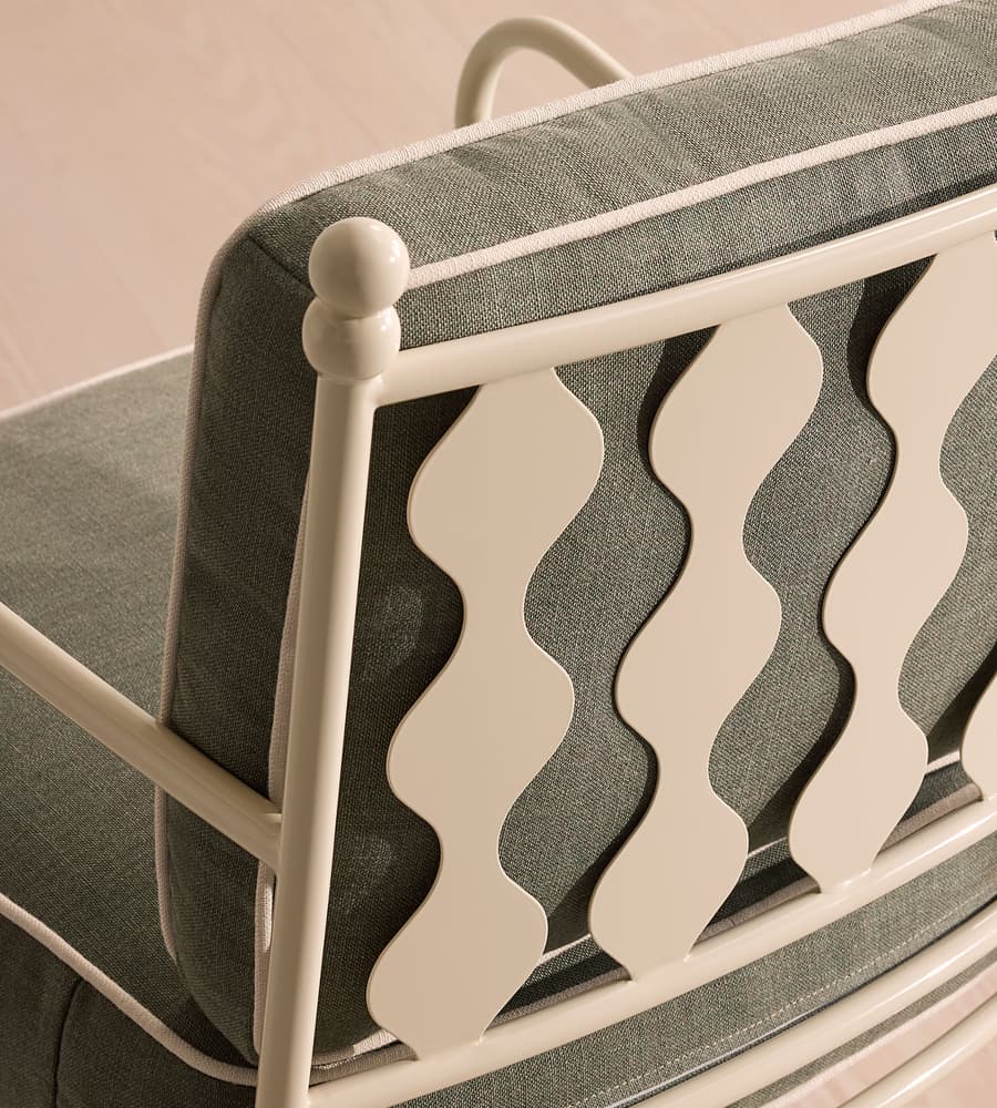 Fawn Outdoor Dining Chair, Sage, US