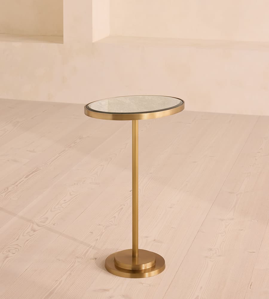 Soho Cinema Side Table | Glass-Topped Side Table | Soho Home