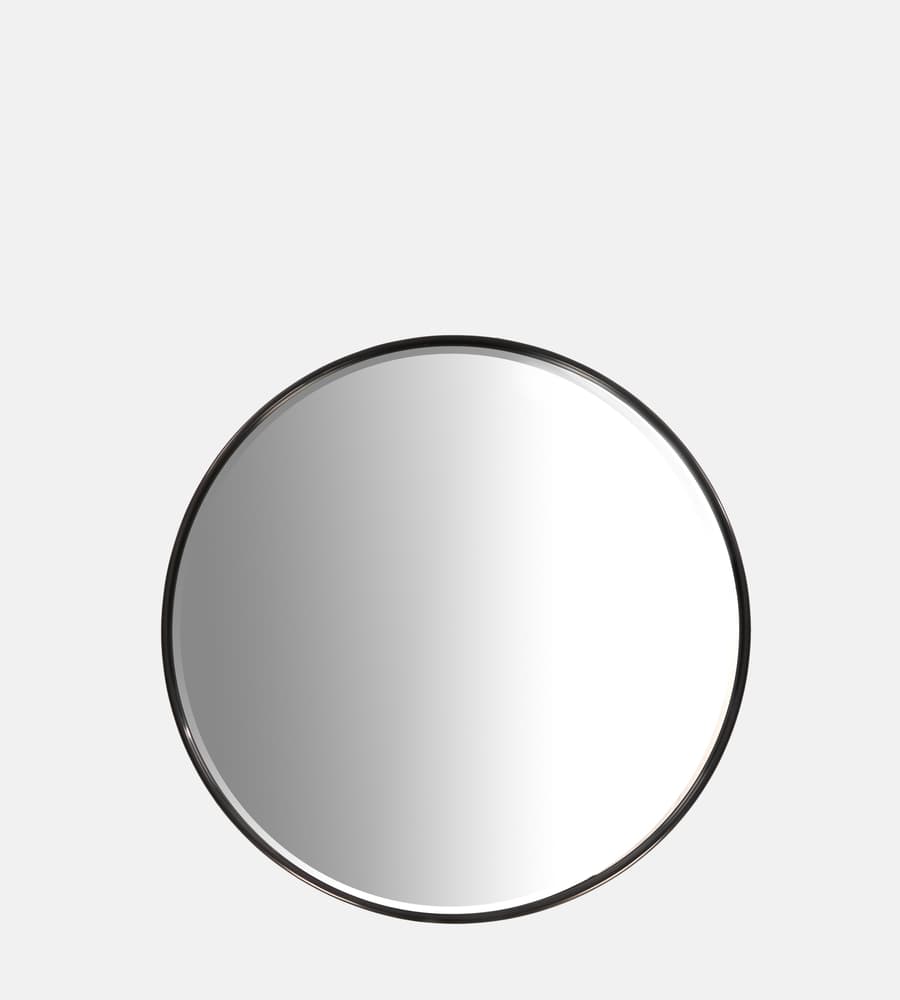 Rundell Round Mirror Blackened Brass