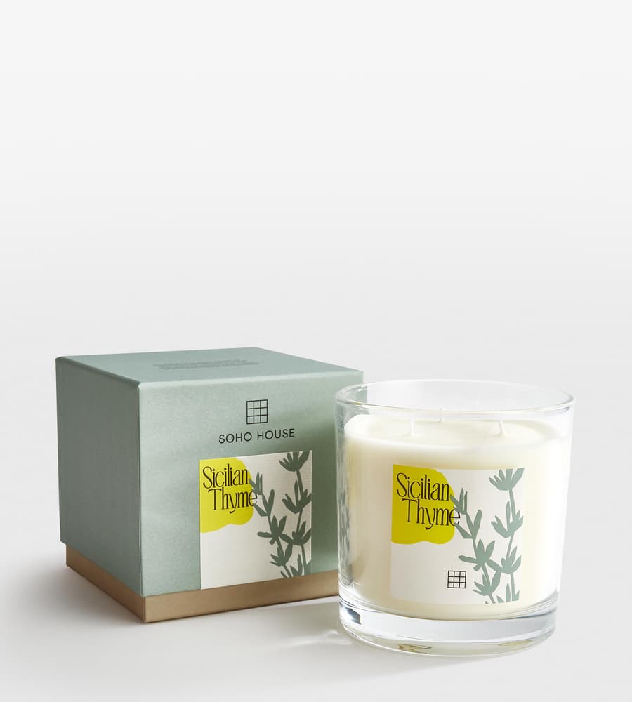 Limited Edition Bassett Sicilian Thyme Candle, 650g