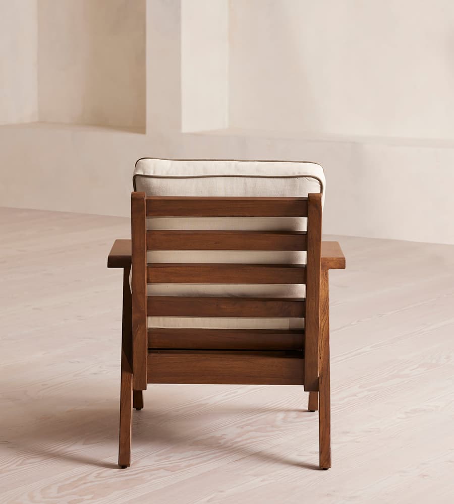 Lia Low Dining Chair, Natural