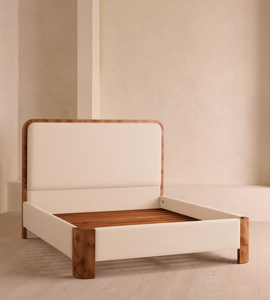 Tremont Bed, Superking, Linen, Bisque