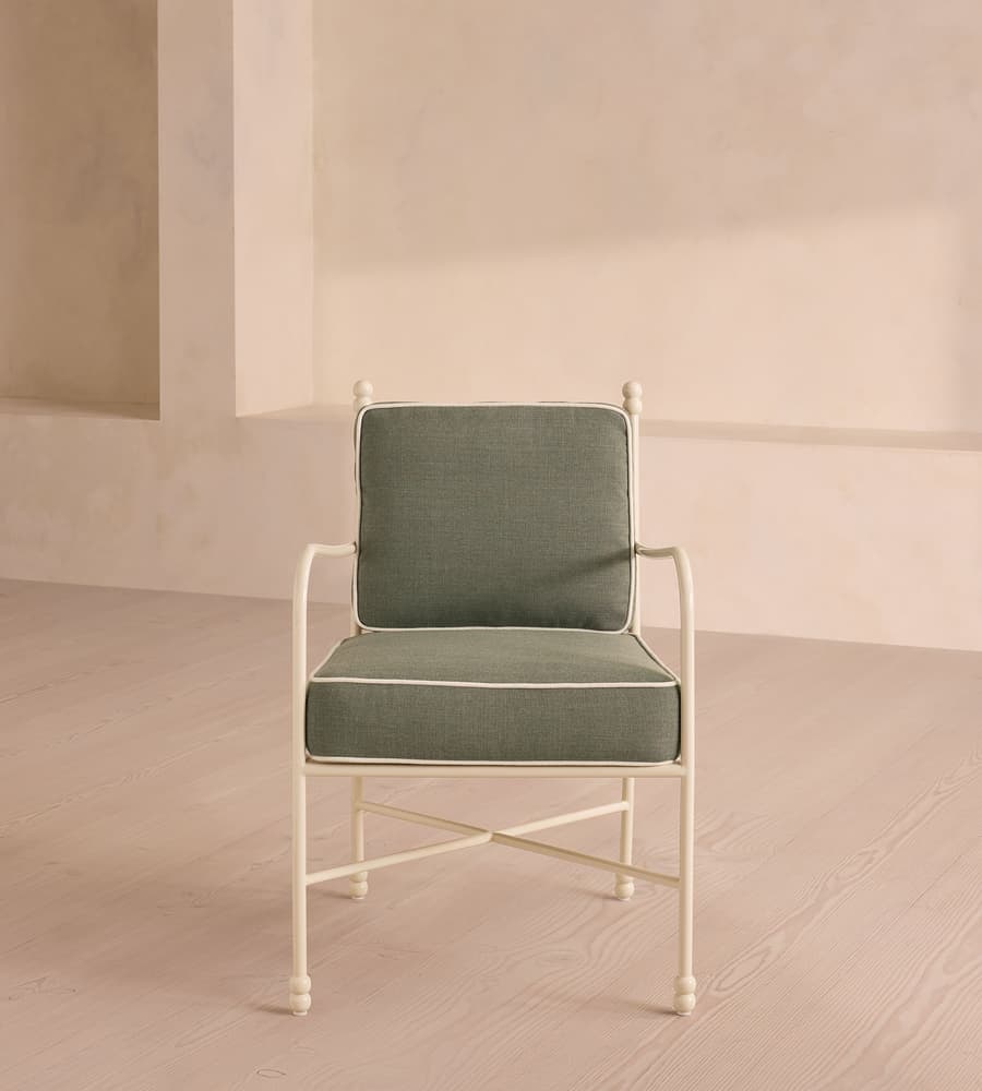 Fawn Outdoor Dining Chair, Sage, US
