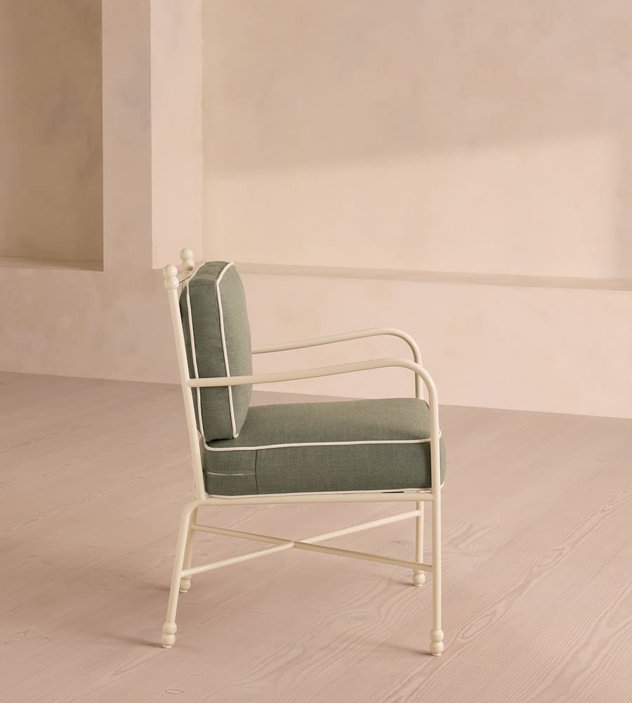 Fawn Outdoor Dining Chair, Sage, US