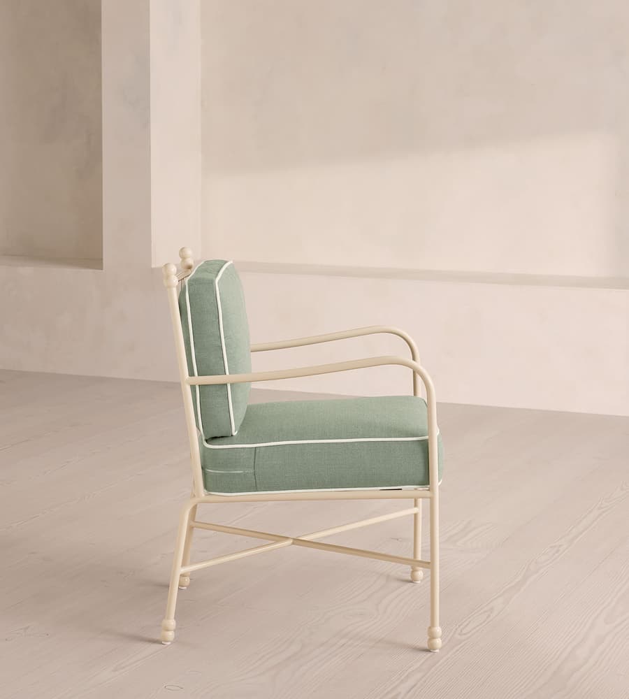 Fawn Outdoor Dining Chair, Sage, US