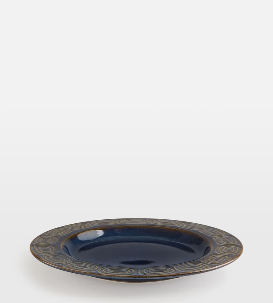 Grace Side Plate, Blue, Set of Four