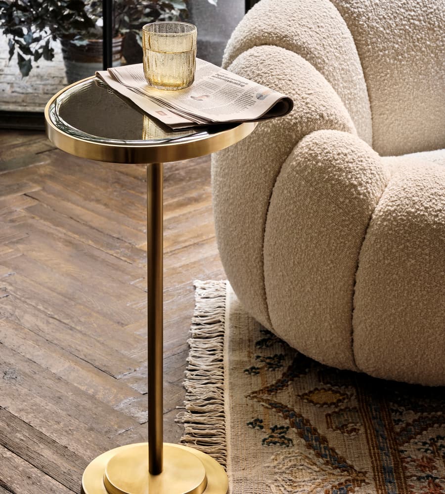 Soho Cinema Side Table | Glass-Topped Side Table | Soho Home