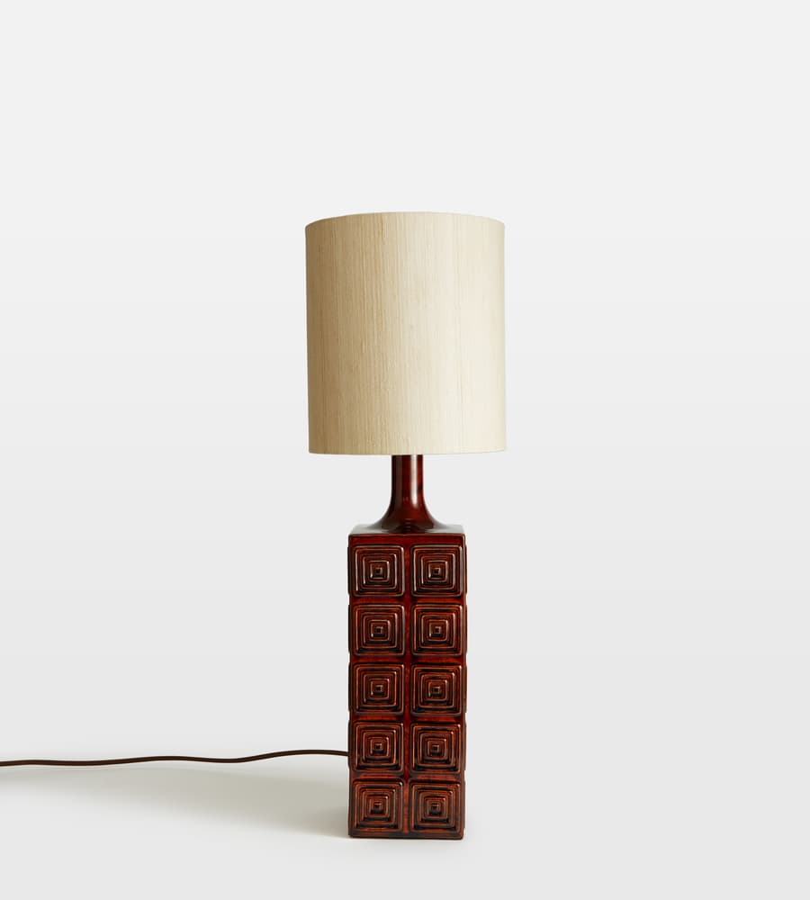 Dohara Table Lamp, Brown, US