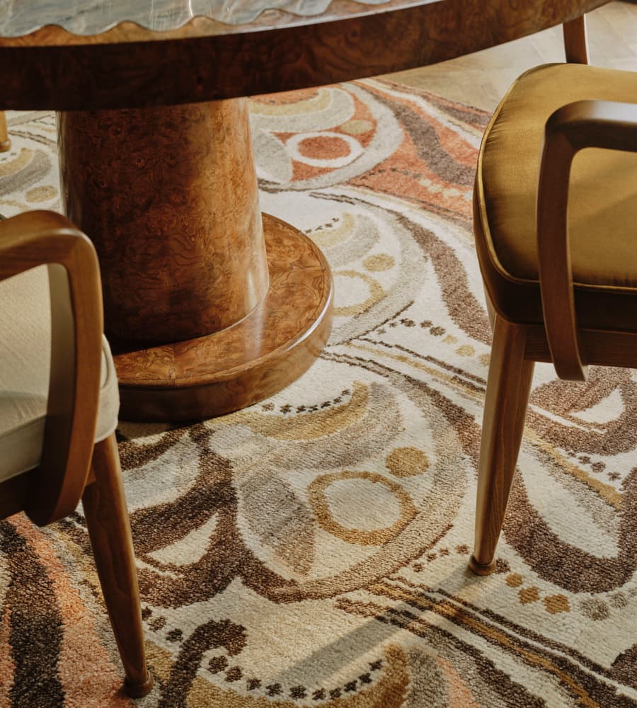 Fiore Dining Table, Brazilian Quartzite