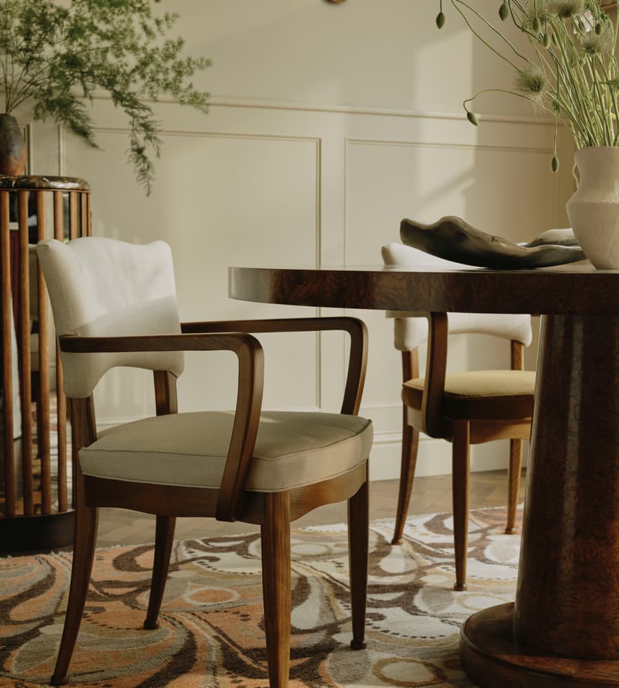 Pair of Armless Charleston Dining Chair, Velvet, Mustard, US
