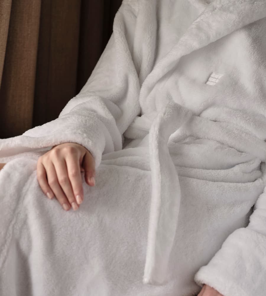 House Robe, White