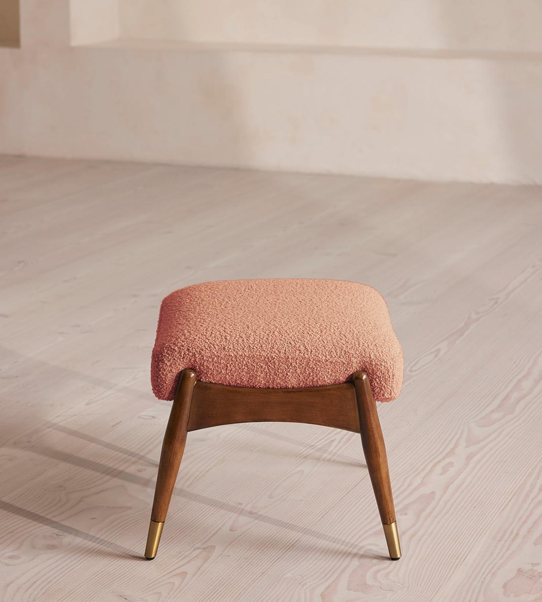 Coral footstool store