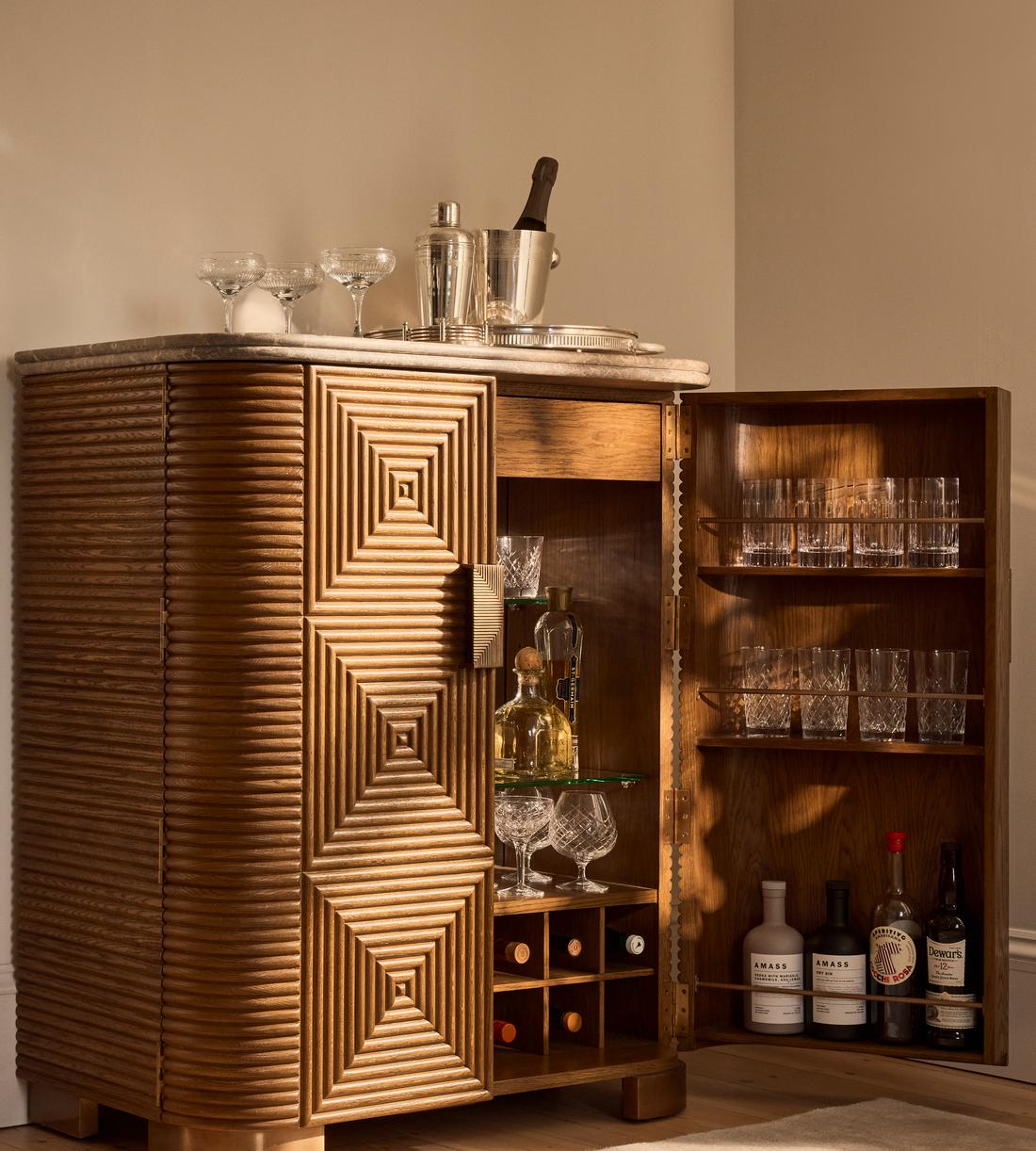 Antique bar cabinet store