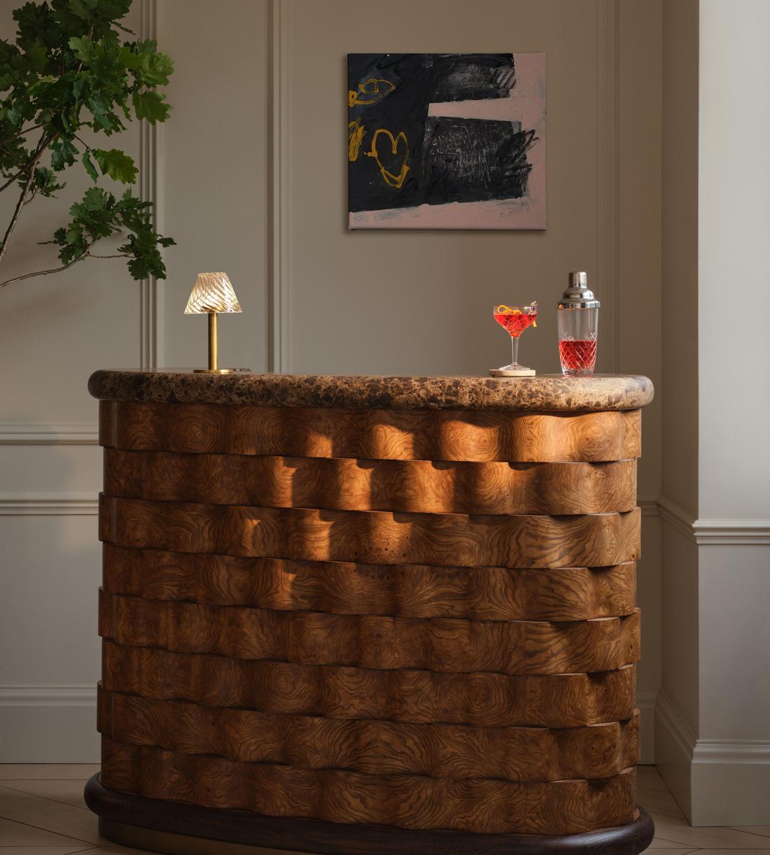 Round home bar store