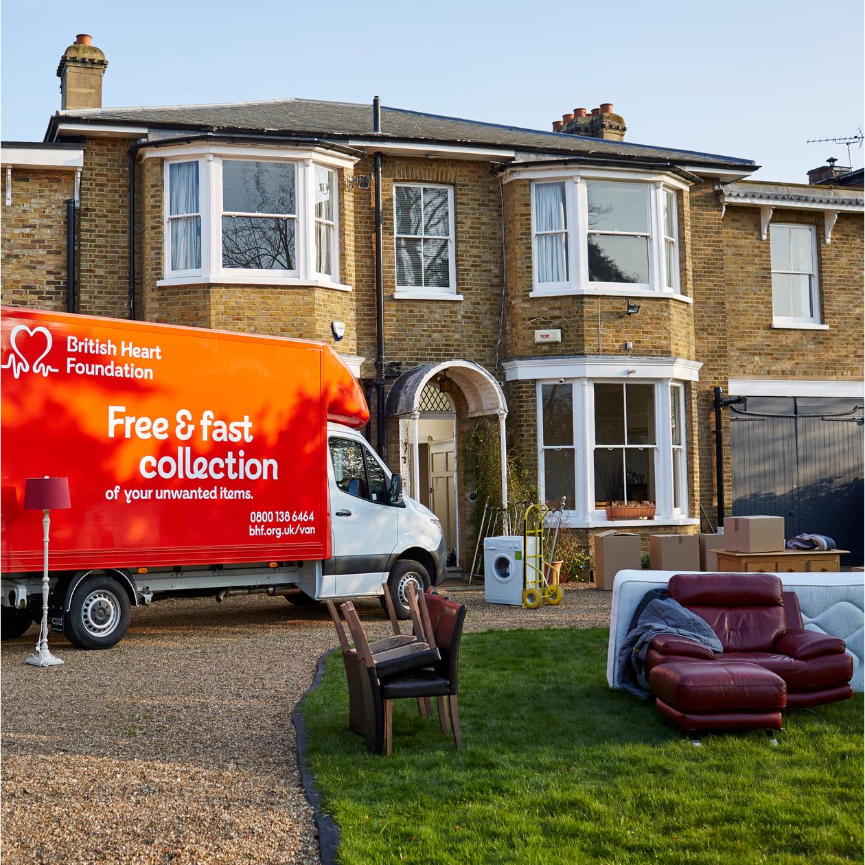 Furniture Collection Service via British Heart Foundation | Soho Home