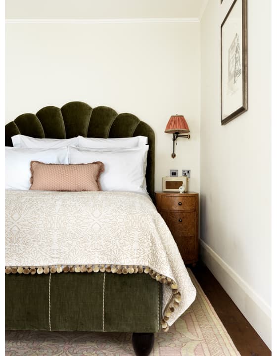 Adeline Bedspread, Cream - Soho Home