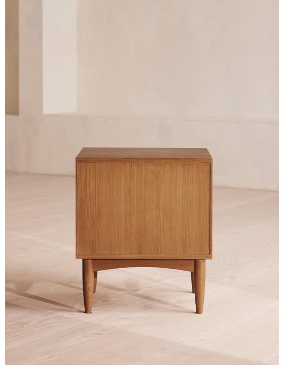 Oscar Cane & Oak Bedside Table - Soho Home