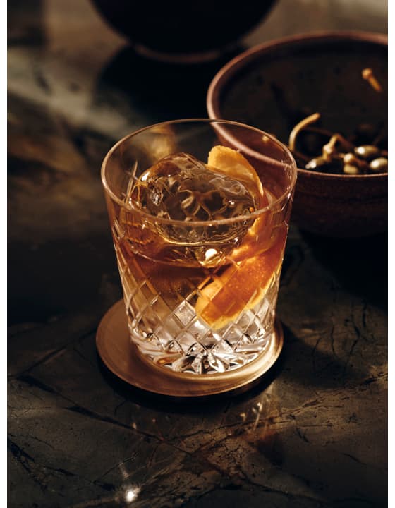 Barwell Cut Crystal Rocks Glass, Set of Four - Soho Home