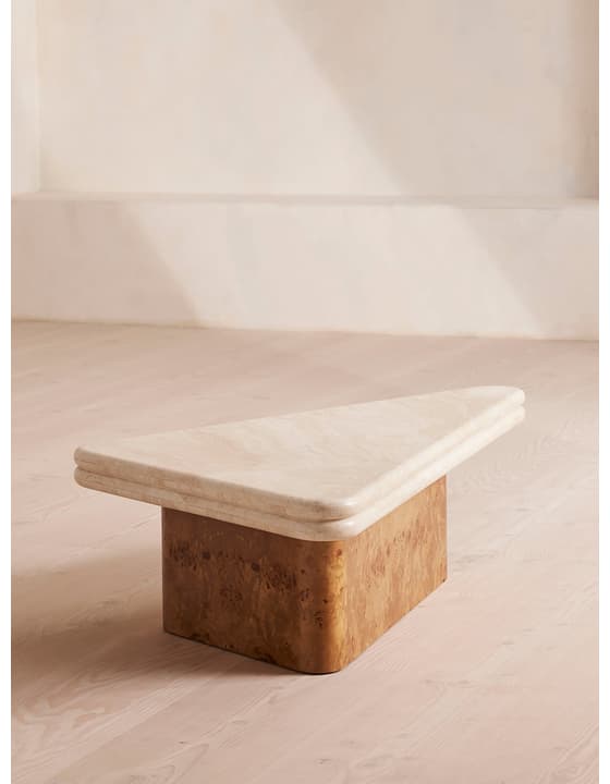 Gia Coffee Table Set, Royal Diana Marble - Soho Home