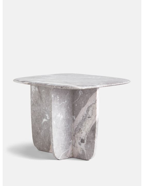 Fawsley Side Table, Grey Emperador Marble - Soho Home