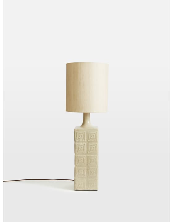 Dohara Table Lamp, Oatmeal, US - Soho Home
