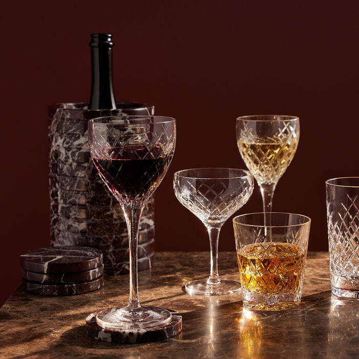 Hand-engraved Glassware | Crystal Glassware | Soho Home