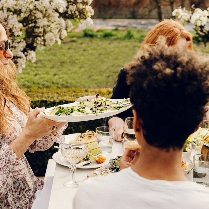 How garden to table dining was born at Babington House - Soho Home