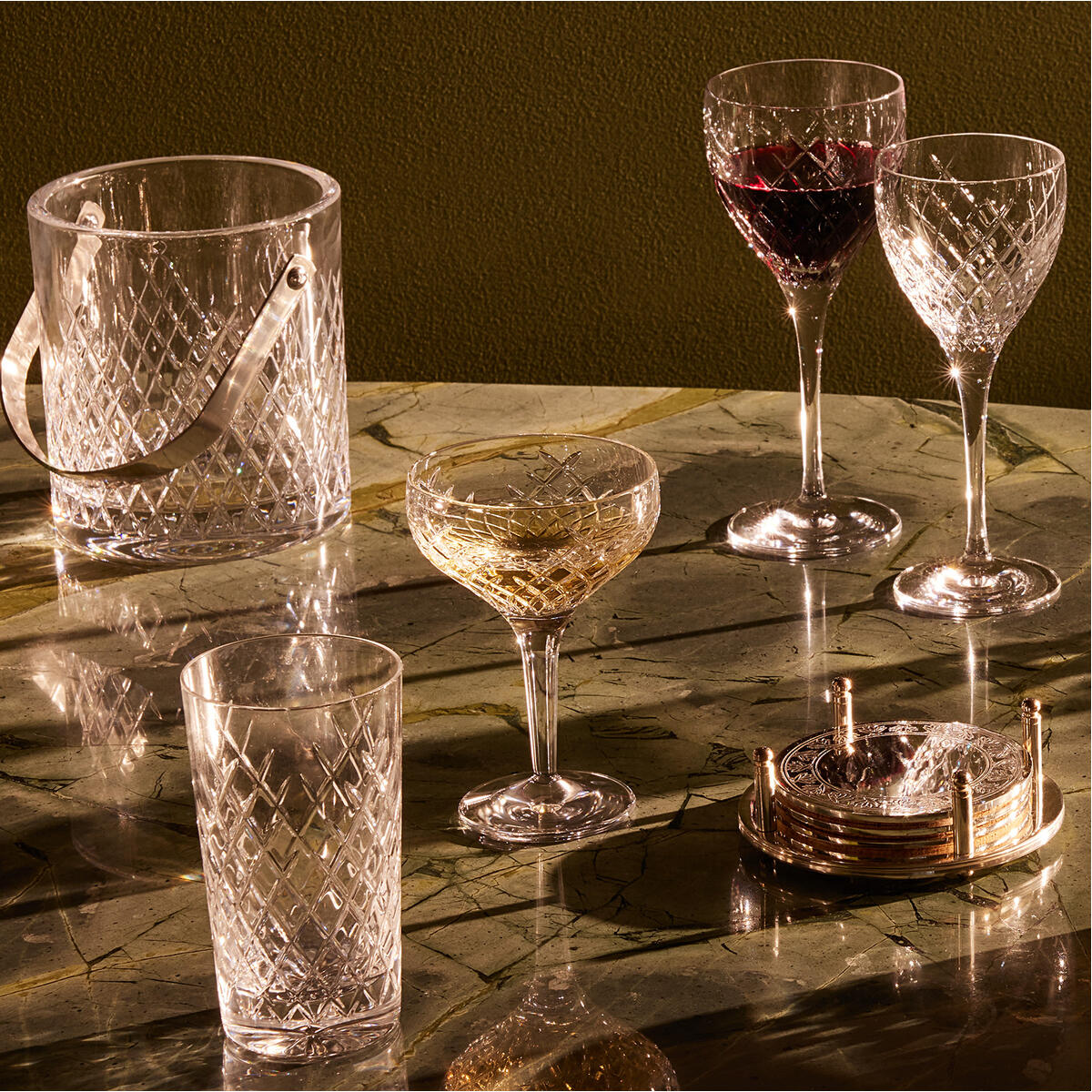 Guide to Crystal Glassware | Crystal Rocks & Highballs | Soho Home