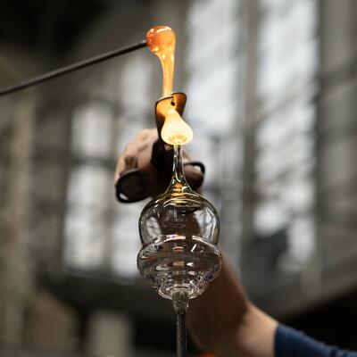 Huxley Cut Crystal Rocks Glass, Set of Four - Soho Home