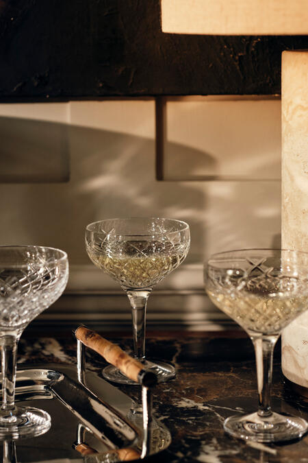 Hand-engraved Glassware | Crystal Glassware | Soho Home