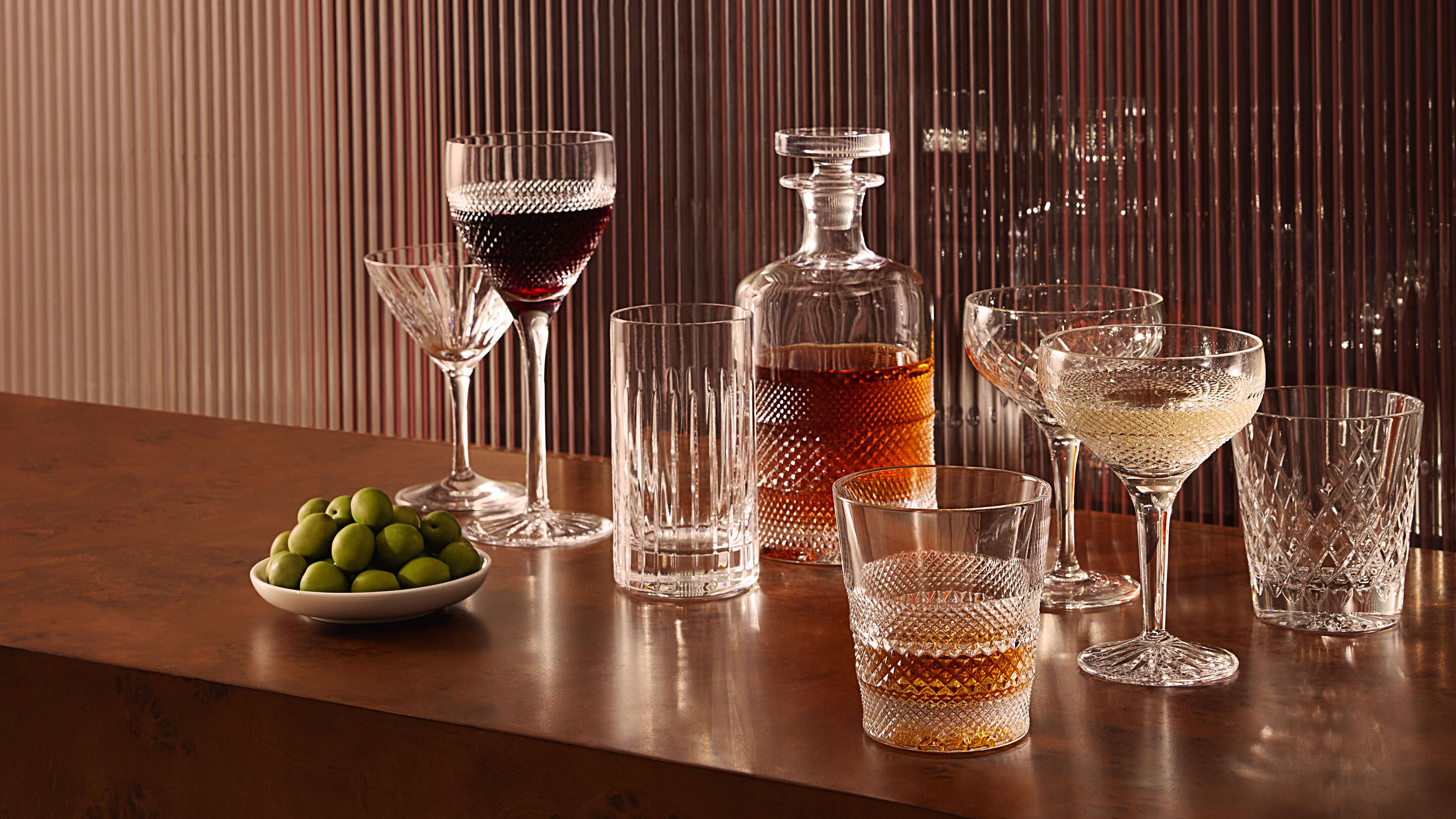 Guide to Crystal Glassware | Crystal Rocks & Highballs | Soho Home