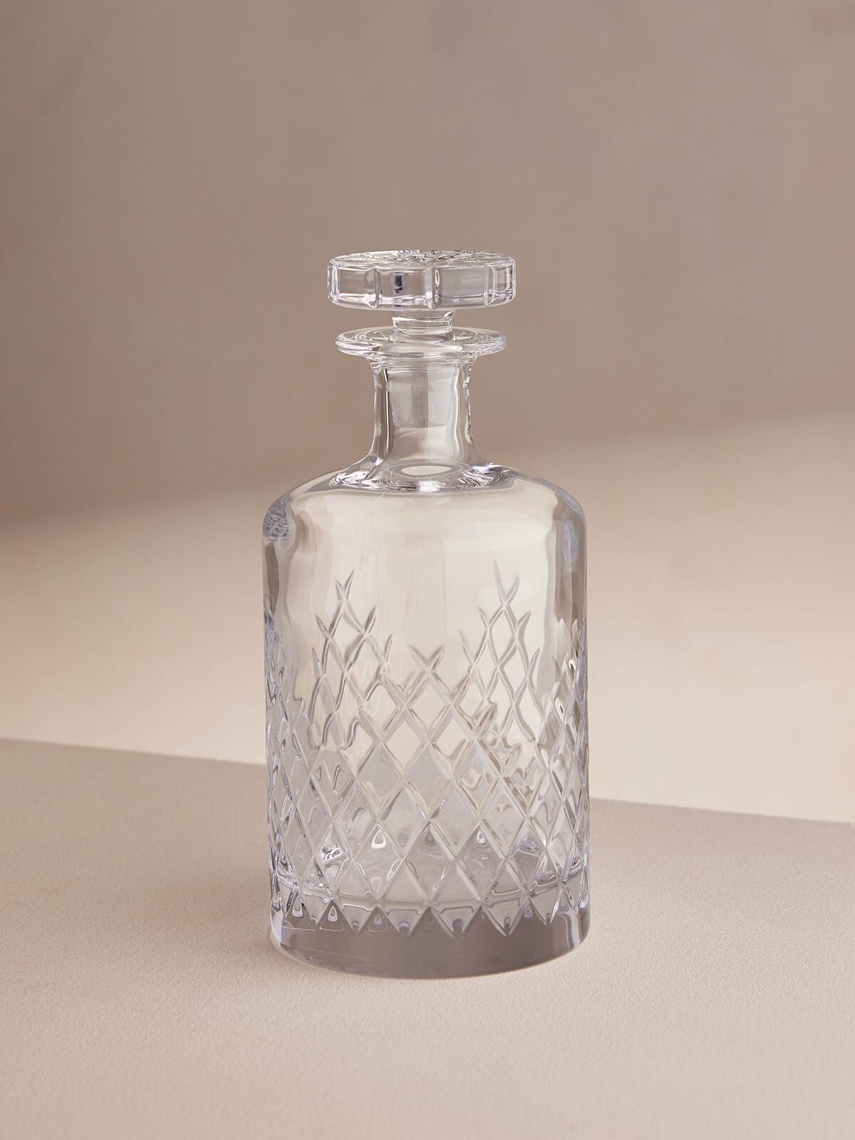 Barwell Cut Crystal Decanter, Large - Soho Home