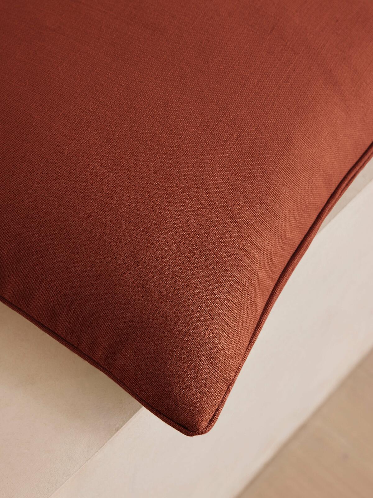 Vinnie Large Square Cushion, Sienna, US - Soho Home