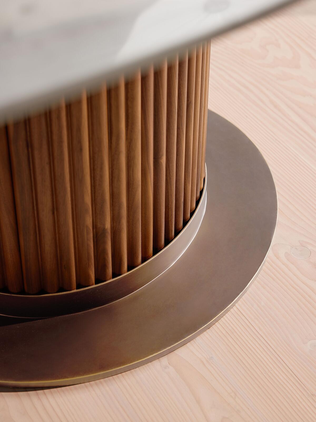 Murcell Oval Dining Table, Carrara Marble - Soho Home